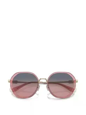 COACH Geometric Frame Sunglasses