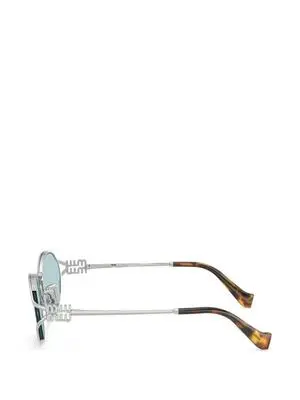 Miu Miu Oval-frame Sunglasses