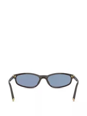 Miu Miu Geometric Frame Sunglasses