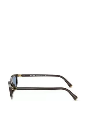 Miu Miu Geometric Frame Sunglasses