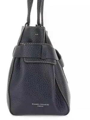 GIANNI CHIARINI Hammered Leather Tote Bag