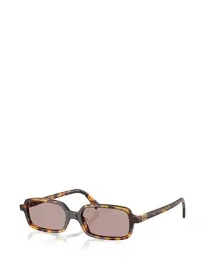 Miu Miu Rectangle Frame Sunglasses