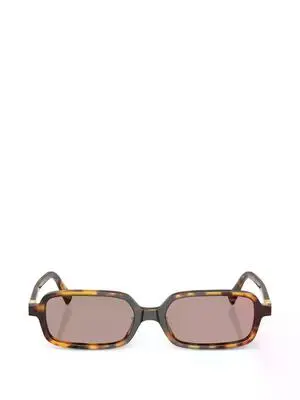 Miu Miu Rectangle Frame Sunglasses