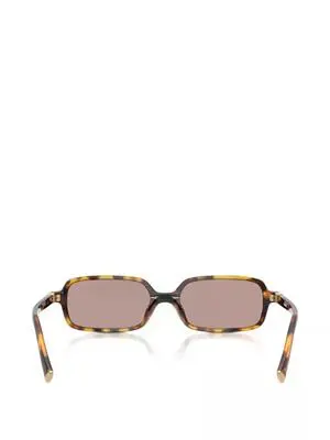 Miu Miu Rectangle Frame Sunglasses