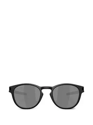 Oakley Latch Round-frame Sunglasses - Black