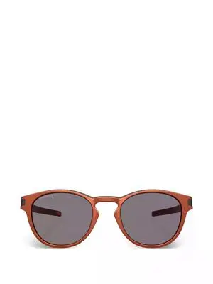 Oakley Latch Round-frame Sunglasses - Brown