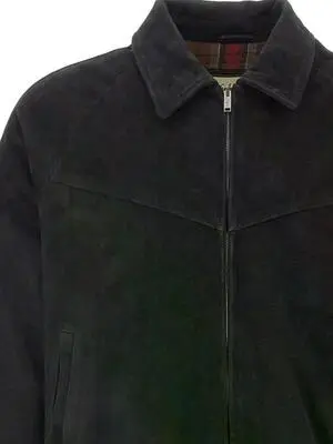 VOLFAGLI FIRENZE Suede Bomber Jacket