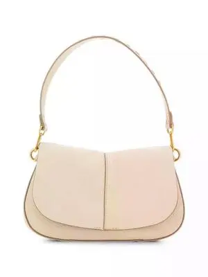 GIANNI CHIARINI Helena Round Shoulder Bag - Neutrals