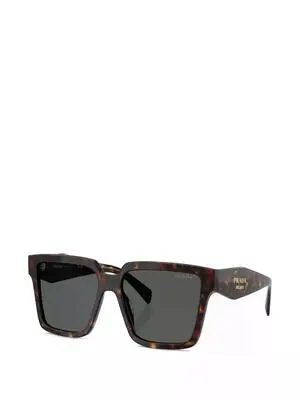 Prada Tortoiseshell Effect Square-frame Sunglasses