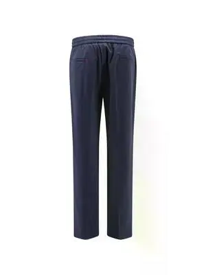 AMARANTO Drawstring-waist Trousers