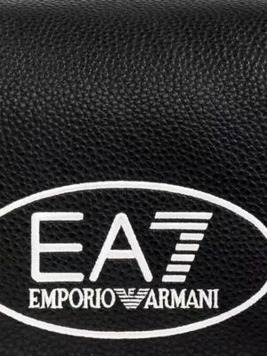 EA7 Logo Print Cosmetic Bag