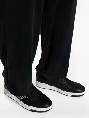 EA7 Logo Print Panelled Sneakers