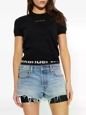 Alexander Wang Shimmering Logo T-shirt