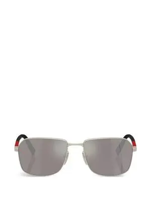 Prada Rectangle Sunglasses - Silver