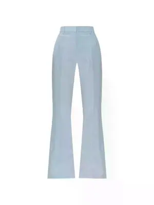 Sportmax Pressed-crease Trousers - Blue