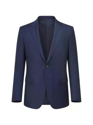Zegna Notched-lapel Single-breasted Suit - Blue