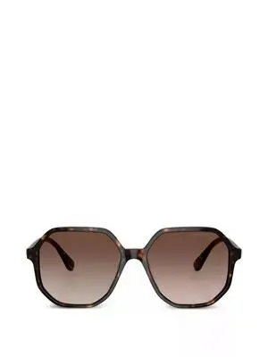 SWAROVSKI Crystal Embellished Geometric Sunglasses