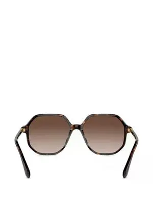SWAROVSKI Crystal Embellished Geometric Sunglasses
