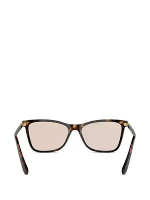 SWAROVSKI Crystal Embellished Square Frame Sunglasses