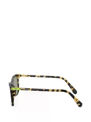 SWAROVSKI Embellished Rectangle Sunglasses
