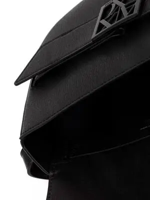 Armani Exchange Susy Logo-plaque Foldover Saddle Bag