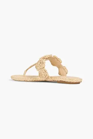 STUART WEITZMAN Magnolia Raffia Sandals