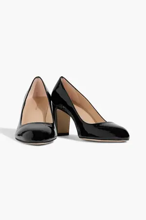 STUART WEITZMAN Vida 75 Patent Leather Pumps