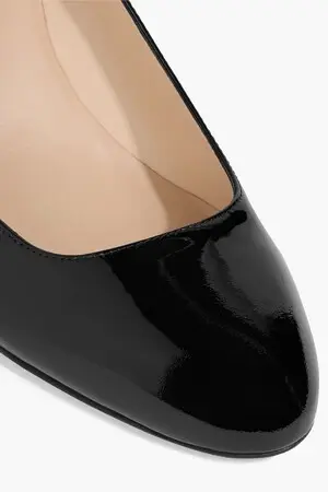 STUART WEITZMAN Vida 75 Patent Leather Pumps
