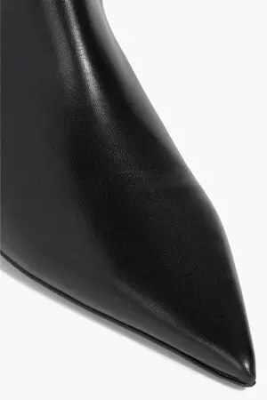 TOTEME Sharp Leather Knee Boots