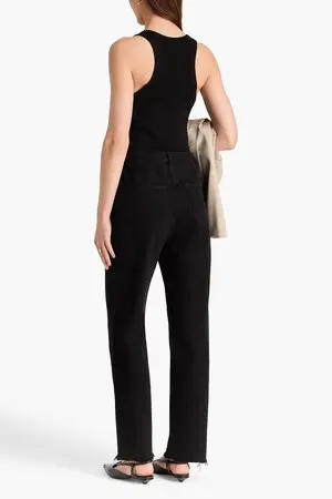 TOTEME High-rise Straight-leg Jeans