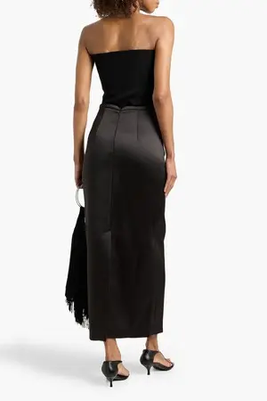 TOTEME Strapless Stretchknit Top