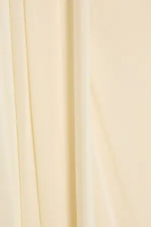 TOTEME Draped Jersey Maxi Dress - Ecru