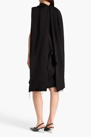 TOTEME Cape-effect Satin Dress