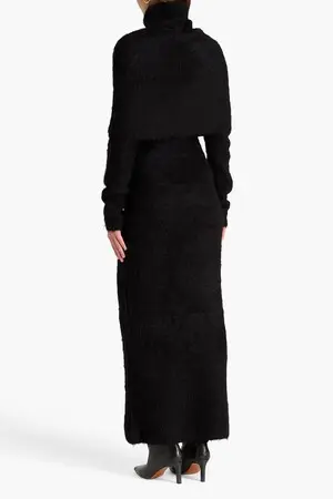 TOTEME Alpaca-blend Turtleneck Maxi Dress