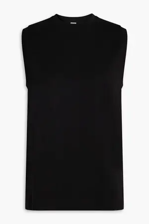 TOTEME Stretch Jersey Top - Black