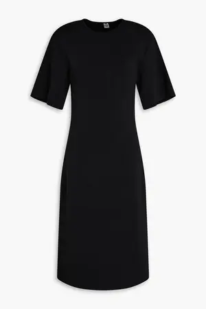 TOTEME Knitted Midi Dress - Black