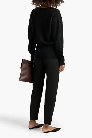 TOTEME Wool-blend V-neck Sweater