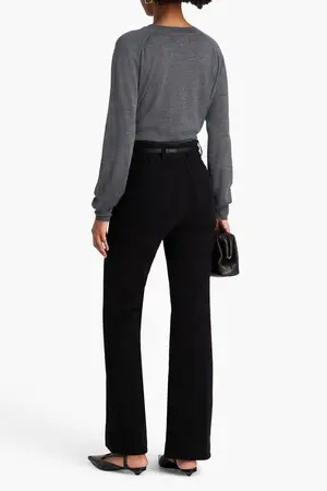 TOTEME Flared Cotton Trousers