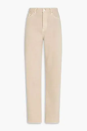 TOTEME High-rise Straight-leg Jeans