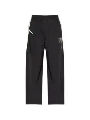 REPRESENT Logo-patch Track Pants - Black
