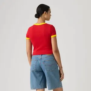 LEVI'S Ringer Cropped T-shirt - España