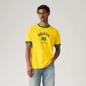 LEVI'S Ringer Tee T-shirt - Brasil