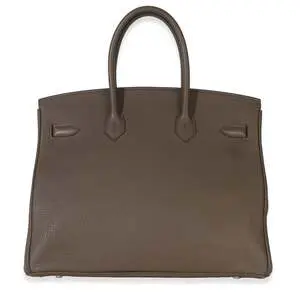 Hermès Birkin 35 Top Handle Bag - Gray
