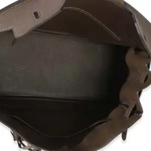 Hermès Birkin 35 Top Handle Bag - Gray
