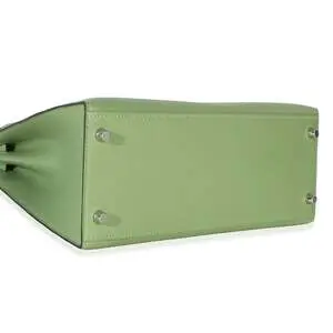 Hermès Vert Criquet Epsom Sellier Kelly 28 Phw - Green