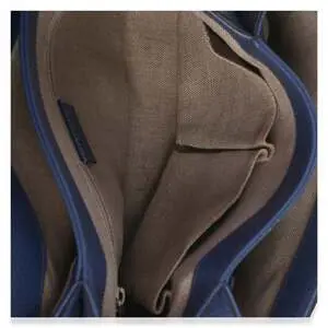 Gucci Calfskin Interlocking Gg Top Handle Bag - Blue