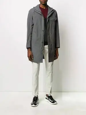 Herno Concealed Fastening Hooded Parka