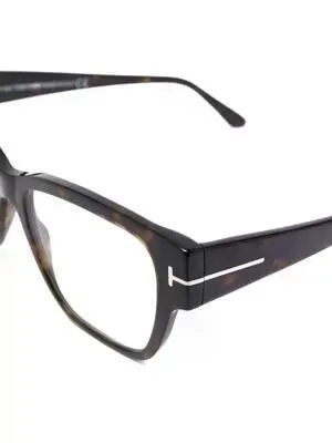 TOM FORD Square-frame Glasses - Brown