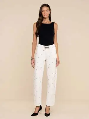 L'Agence Bex Embellished Rodeo Jean