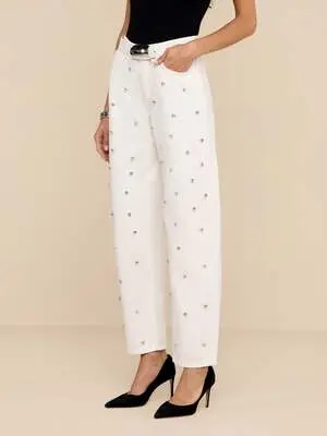 L'Agence Bex Embellished Rodeo Jean